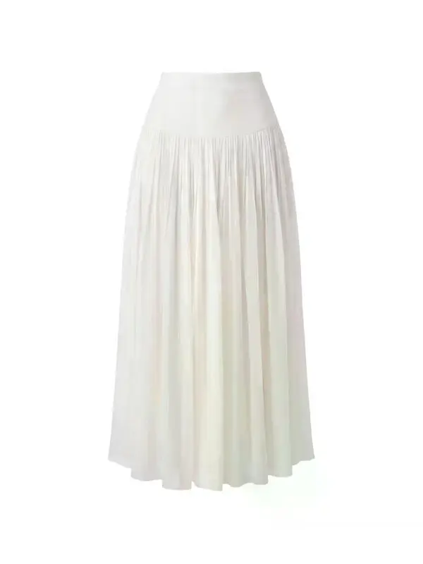 NICHOLAS Pleated Maxi Skirt