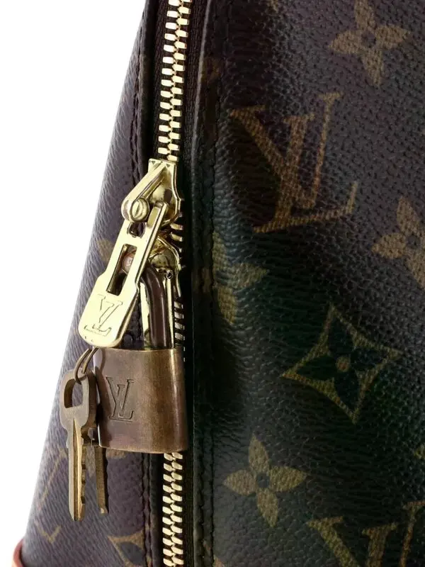 LOUIS VUITTON Vintage Alma Handbag Monogram Canvas Pm Satchel