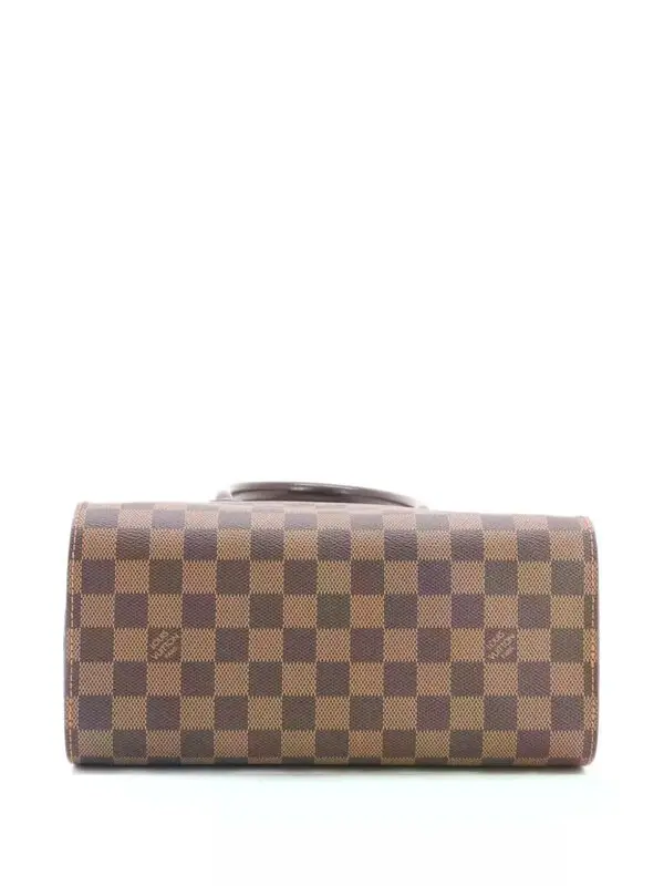 LOUIS VUITTON Triana Bag Damier Satchel - Brown