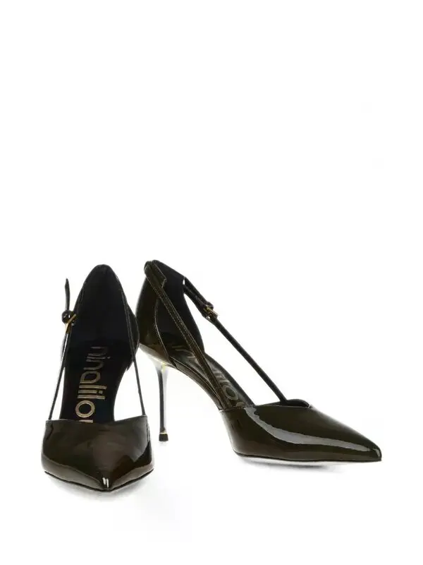 NINALILOU Helen Patent Leather Pumps