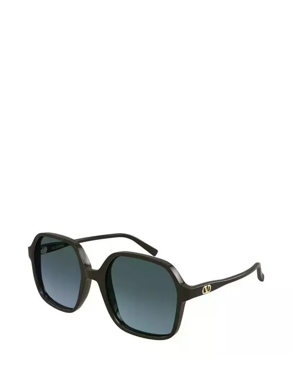 Valentino Garavani Vlogo Rectangle-frame Sunglasses