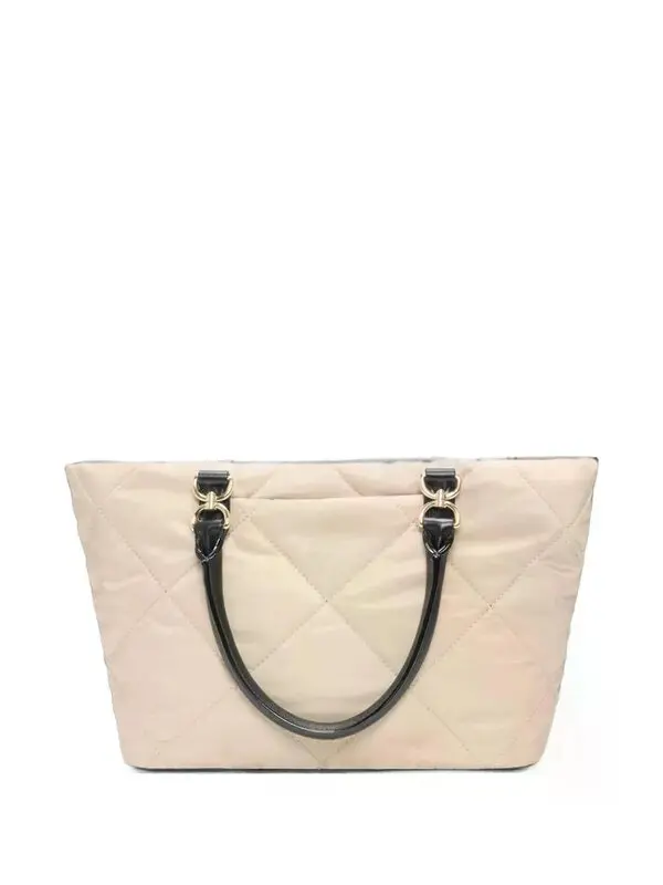 Mz Wallace Small Madison Quilted Tote Bag - Neutrals
