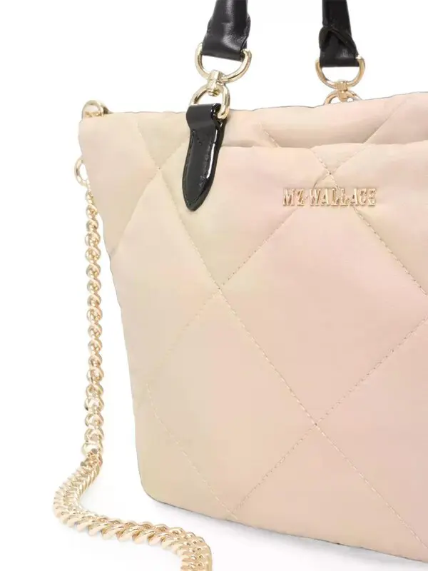 Mz Wallace Small Madison Quilted Tote Bag
