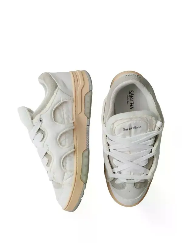SANTHA Model 1 Padded Cut-out Sneakers