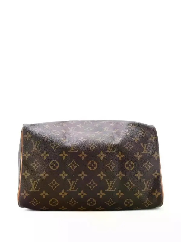 LOUIS VUITTON Speedy Handbag Monogram Canvas 30 Satchel