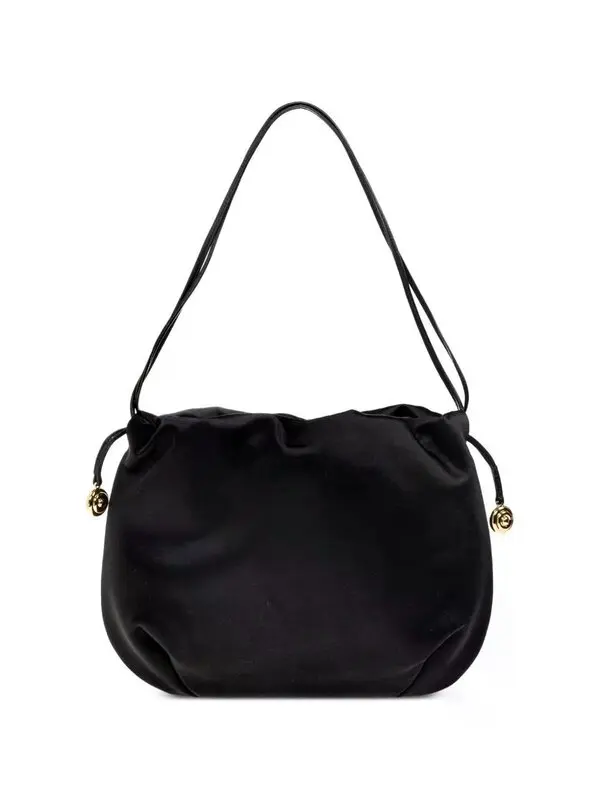 LIFFNER Satin Drawstring Shoulder Bag