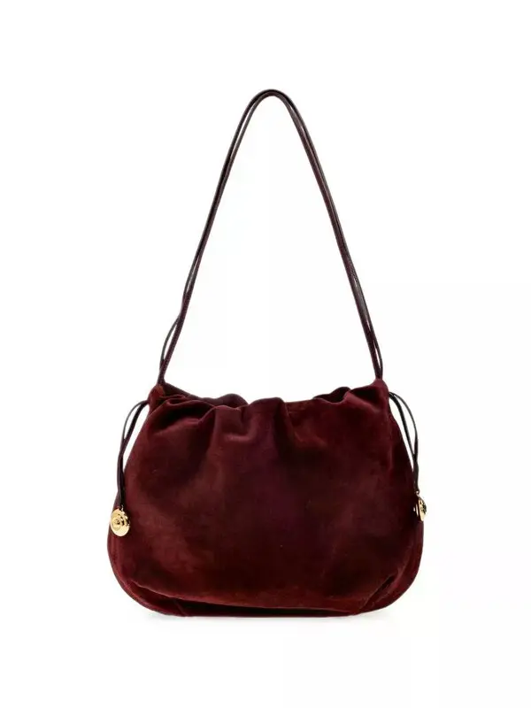 LIFFNER Charm Pouch Suede Shoulder Bag