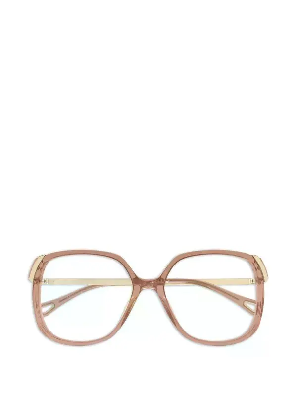 Chloé Square-frame Glasses - Brown
