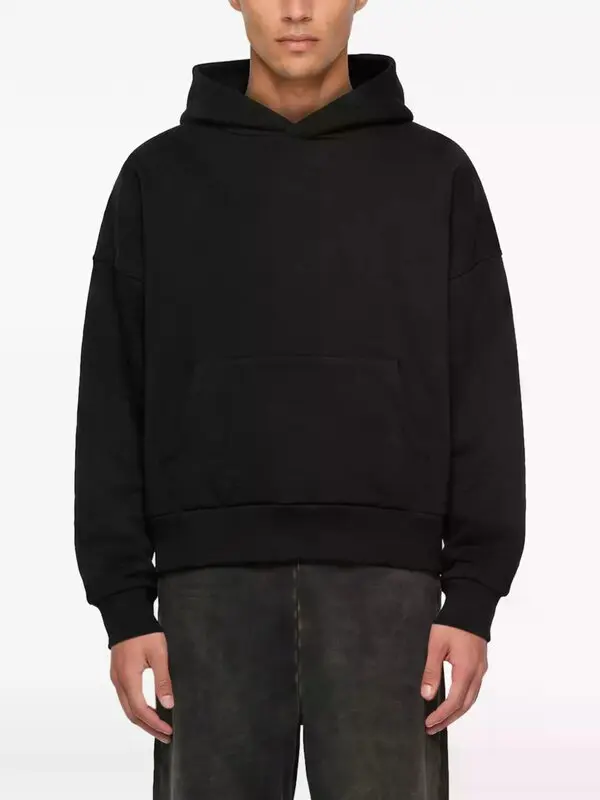 ENTIRE STUDIOS Drop-shoulder Hoodie - Black