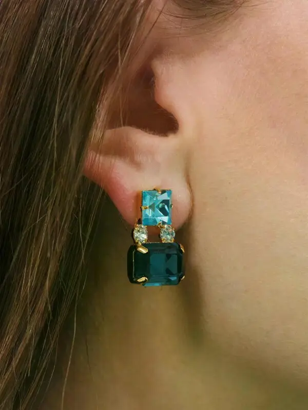 JENNIFER BEHR Nanette Earrings - Blue