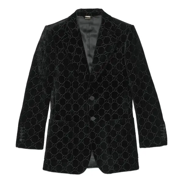 Gucci Gg Velvet Jacket
