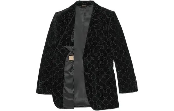 Gucci Gg Velvet Jacket