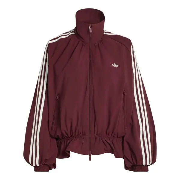Adidas Blousy Oversized Track Top Asia Sizing - Shadow Red