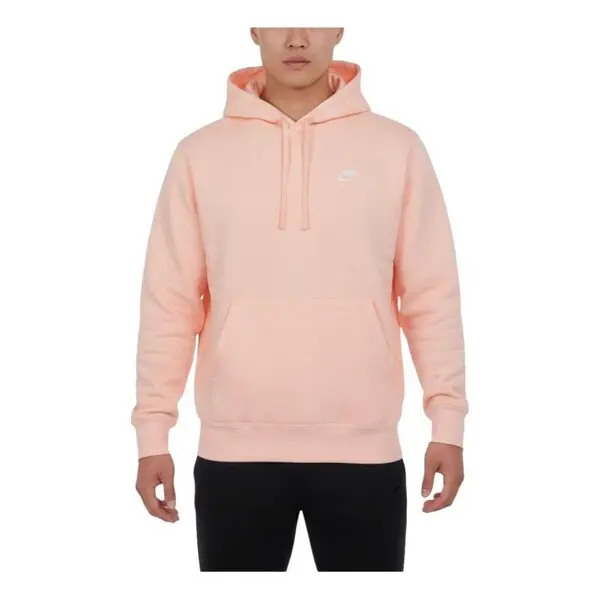 Nike Club Fleece Pullover Hoodie Asia Sizing - Pink