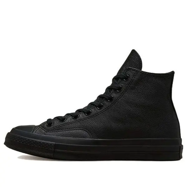 CONVERSE Chuck 70 Tonal Leather Hi Top - Black