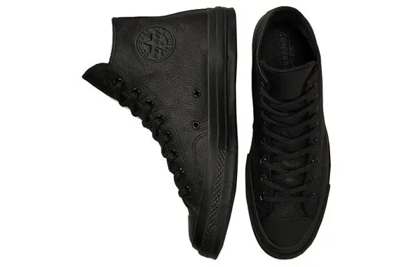 CONVERSE Chuck 70 Tonal Leather Hi Top - Black