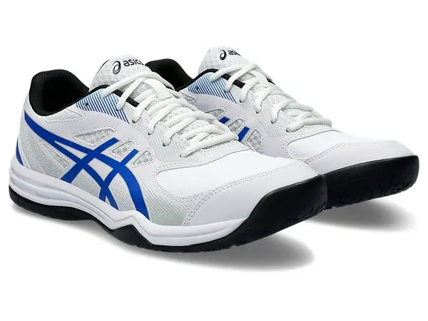 Asics Court Slide 3 'white Tuna Blue - White/blue