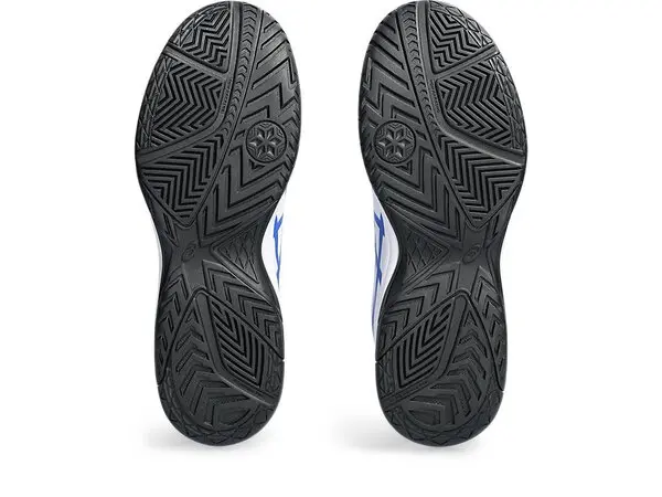 Asics Court Slide 3 'white Tuna Blue - White/blue