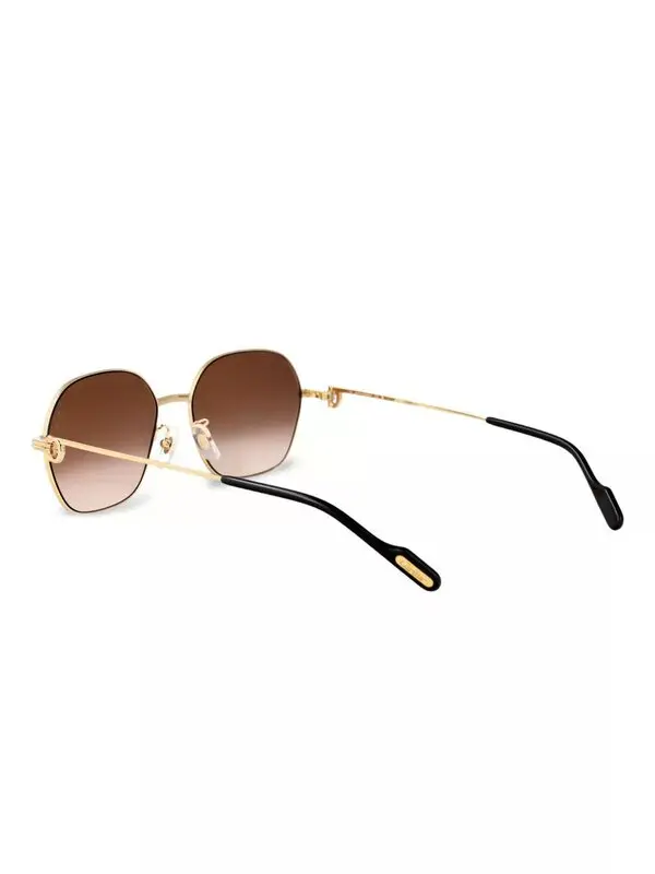 Cartier Geometric-frame Sunglasses