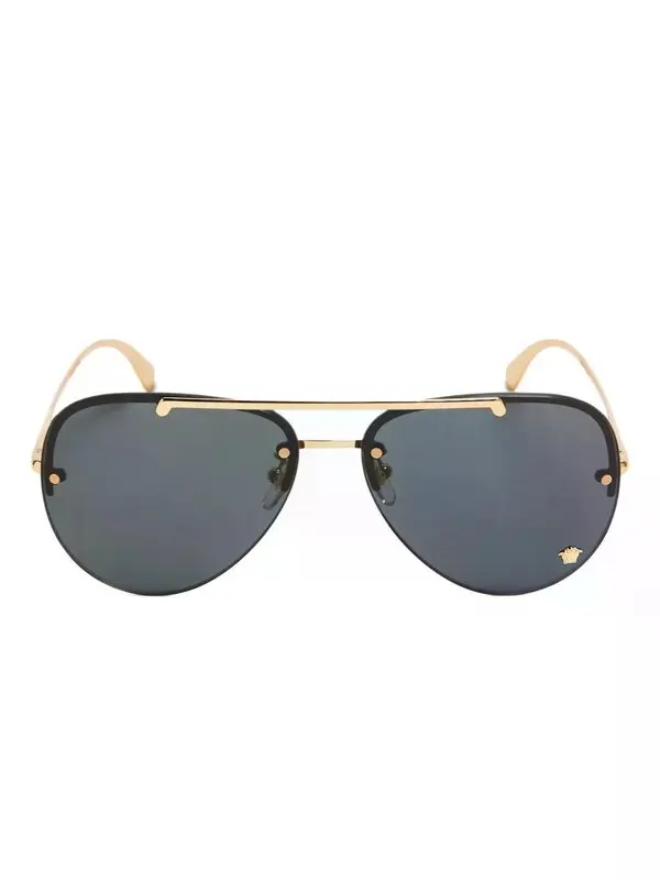 Versace Pilot-frame Sunglasses - Black