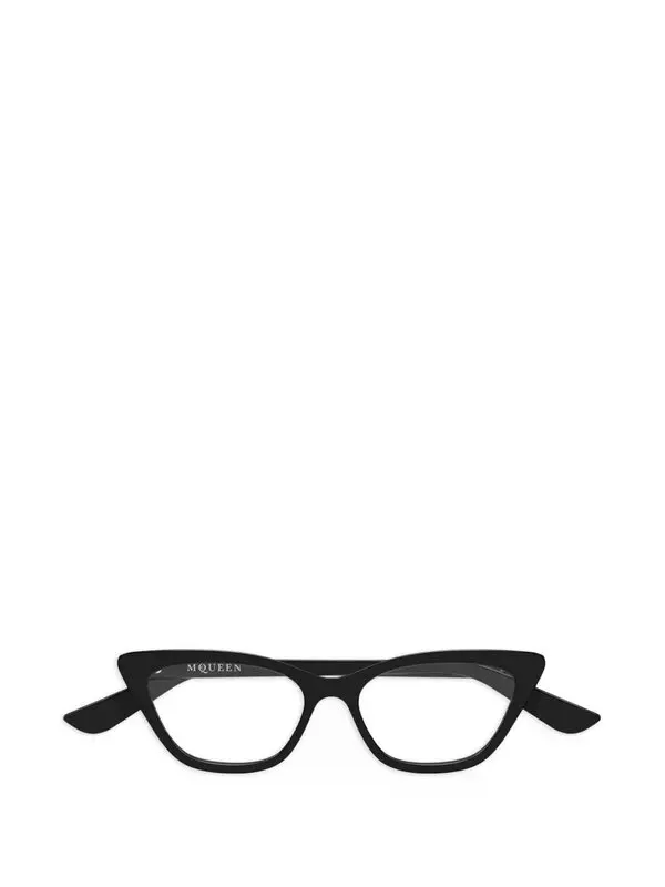 Alexander McQueen Cat-eye Glasses - Black