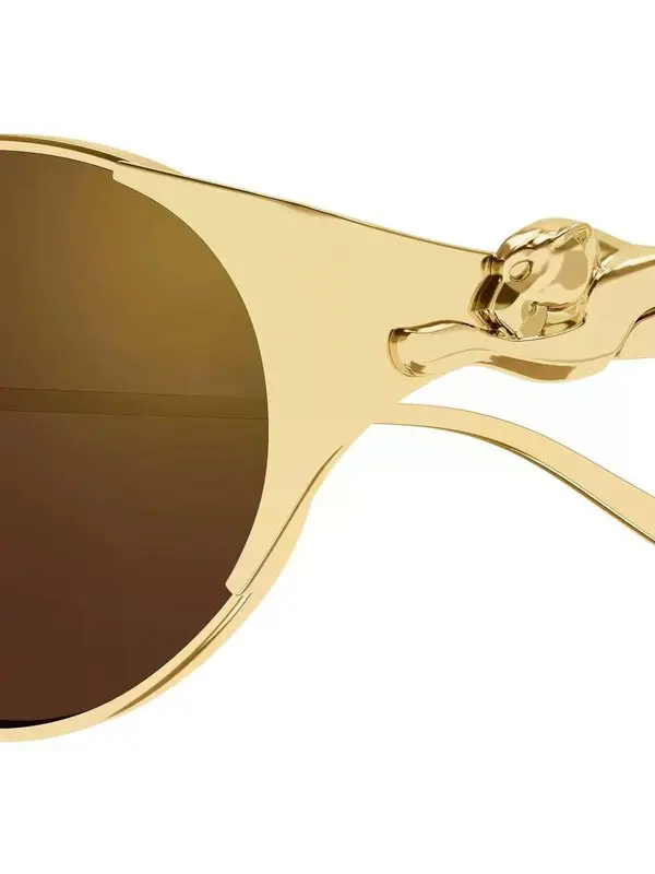 Cartier Panthère Oval Sunglasses