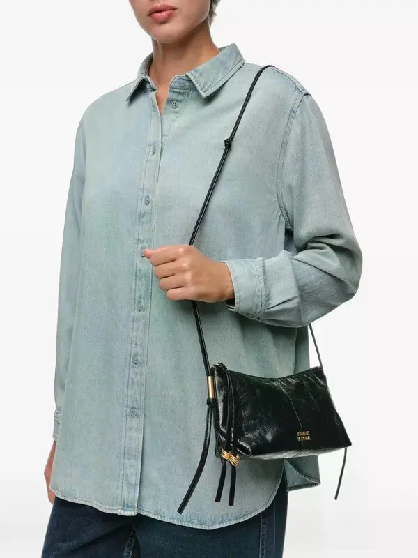 Bimba Y Lola Small Leather Crossbody Bag