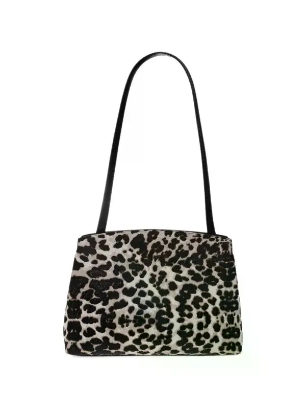 LIFFNER Pushlock Leopard-print Shoulder Bag