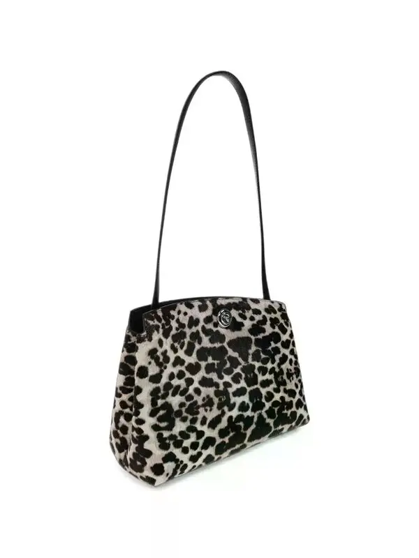 LIFFNER Pushlock Leopard-print Shoulder Bag