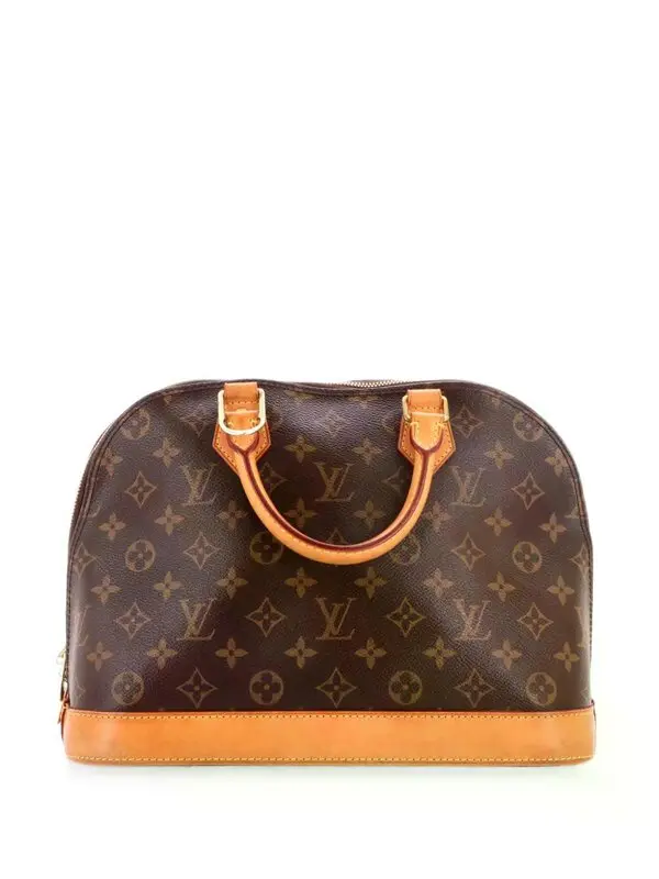 LOUIS VUITTON Alma Handbag Monogram Canvas Pm Satchel