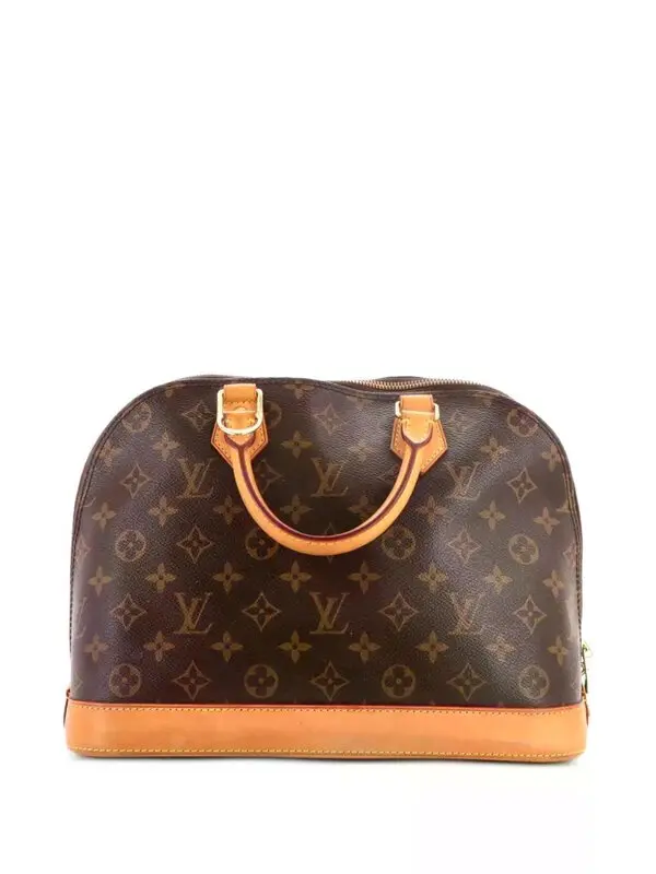 LOUIS VUITTON Alma Handbag Monogram Canvas Pm Satchel