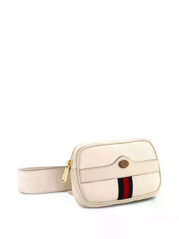 Gucci Ophidia Leather Mini Belt Bag