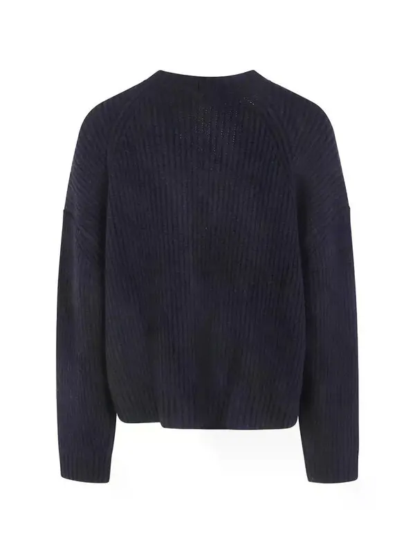 REPRESENT Ribbed-knit Wool Cardigan