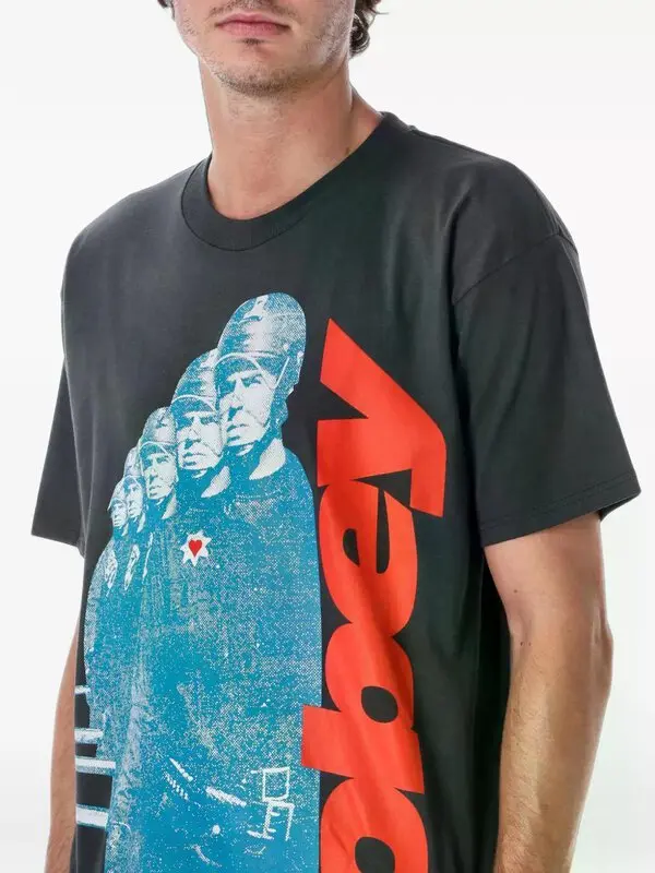 Obey Love Is Brutal Graphic-print T-shirt