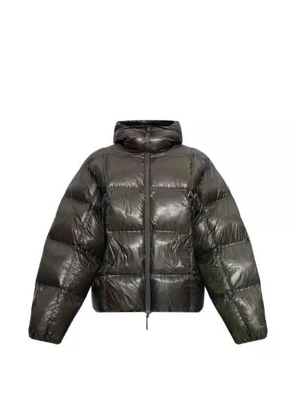 ROA Quilted Hooded Down Jacket - Grey