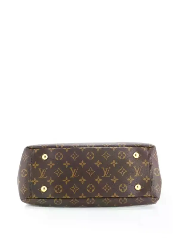 LOUIS VUITTON Pallas Tote Monogram Canvas With Leather Shoulder Bag