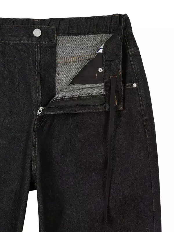 STUDIO TOMBOY Concealed-drawstring Straight-lrg Jeans