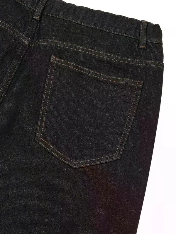 STUDIO TOMBOY Concealed-drawstring Straight-lrg Jeans