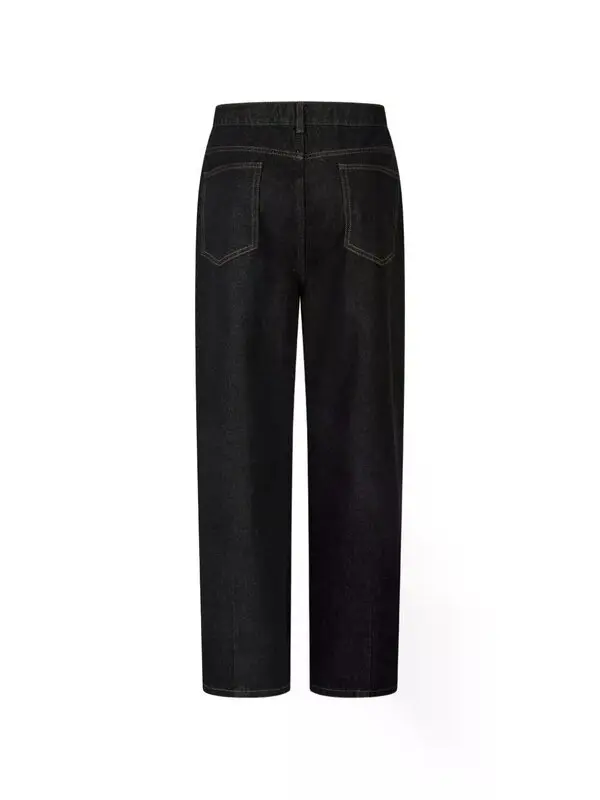 STUDIO TOMBOY Concealed-drawstring Straight-lrg Jeans