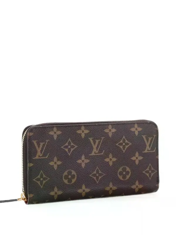 LOUIS VUITTON Zippy Wallet Monogram Canvas Small Wallets - Brown