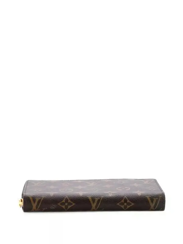 LOUIS VUITTON Zippy Wallet Monogram Canvas Small Wallets - Brown