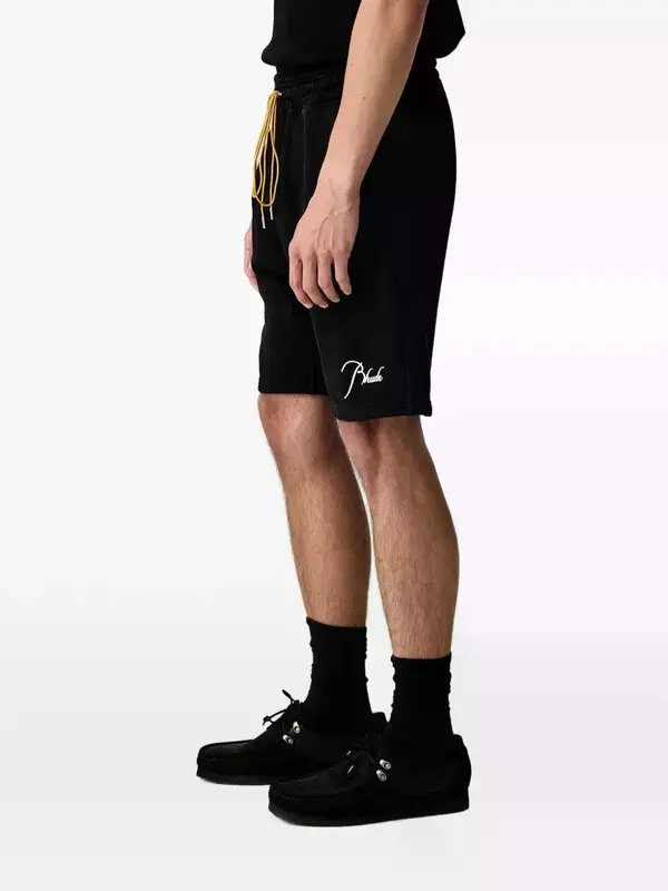 Rhude Logo-embroidered Drawstring Shorts