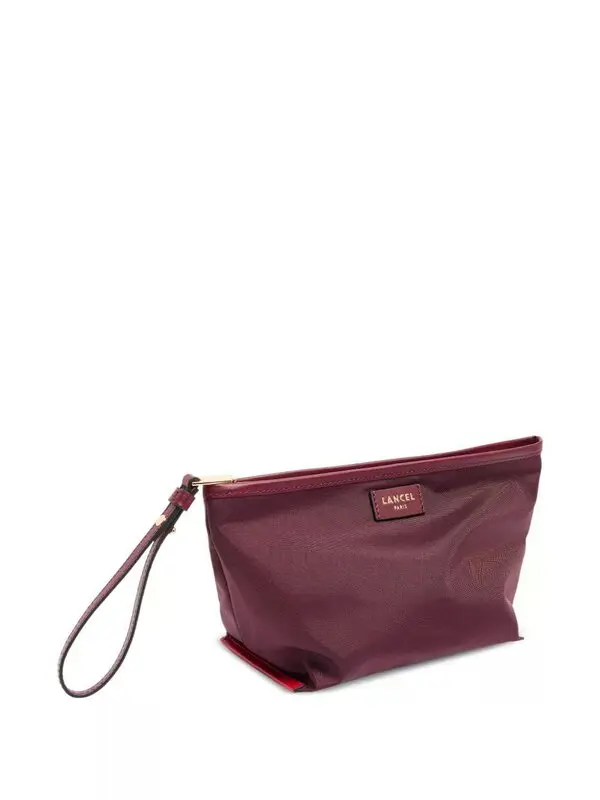 LANCEL Mistral Rollable Zip-fastening Clutch Bag - Red