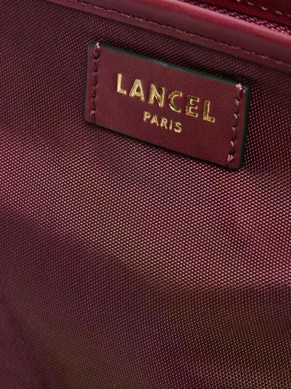 LANCEL Mistral Rollable Zip-fastening Clutch Bag - Red
