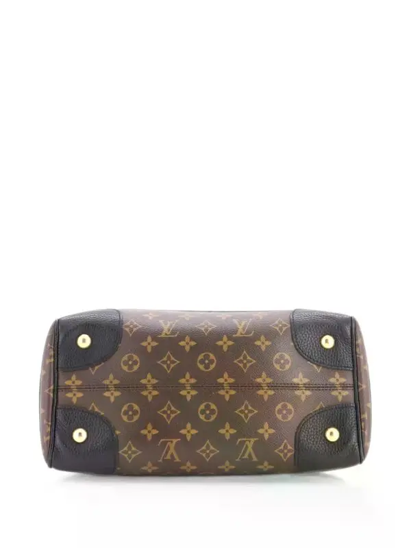 LOUIS VUITTON Retiro Nm Handbag Monogram Canvas And Leather Satchel - Black