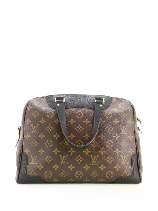 LOUIS VUITTON Retiro Nm Handbag Monogram Canvas And Leather Satchel - Black