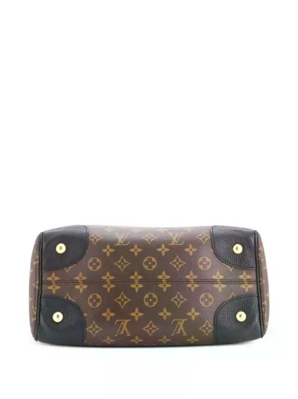 LOUIS VUITTON Retiro Nm Handbag Monogram Canvas And Leather Satchel - Black