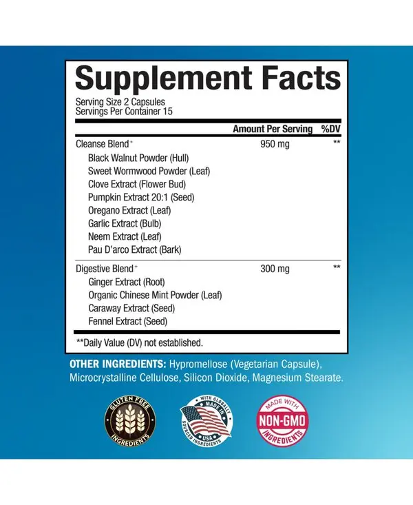 BIOSCHWARTZ Para 12 Herbal Supplement With Wormwood