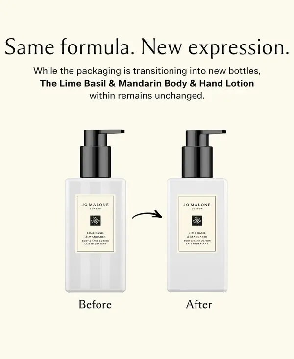 Jo Malone Lime Basil & Mandarin Body & Hand Lotion