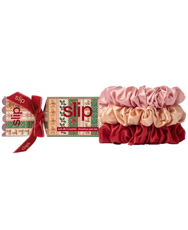 Slip 3-piece Pure Silk Large Scrunchie Set - Eadie